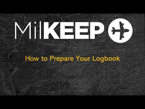 How to Prepare Your Logbook