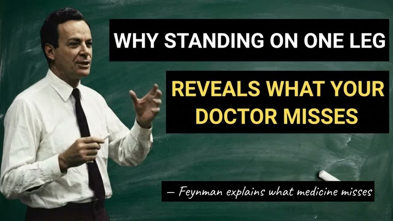 Why Standing on One Leg Reveals What Your Doctor Misses