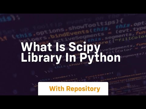 what is scipy library in python