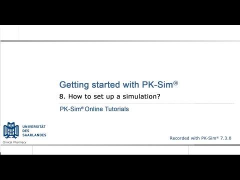 How to set up a simulation in PK-Sim · Issue #202 · Open-Systems-Pharmacology/OSP-based ...