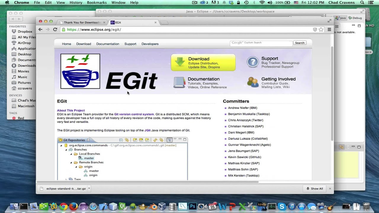 008 - Eclipse Installation with Git Integration
