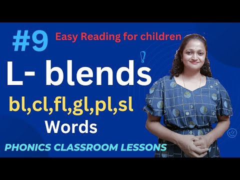 Day 9/L blends/bl,cl,fl,gl,pl,sl words #levelupphonics