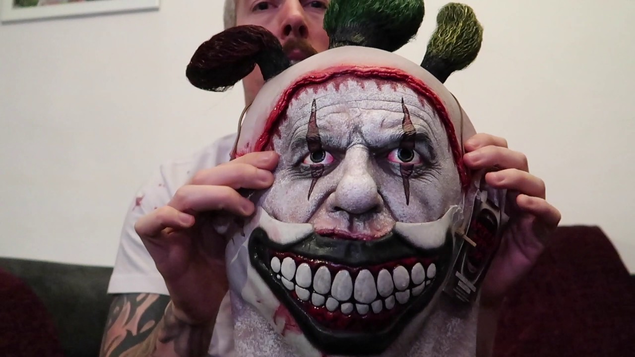 American Horror Story AHS Twisty The Clown Mask Review