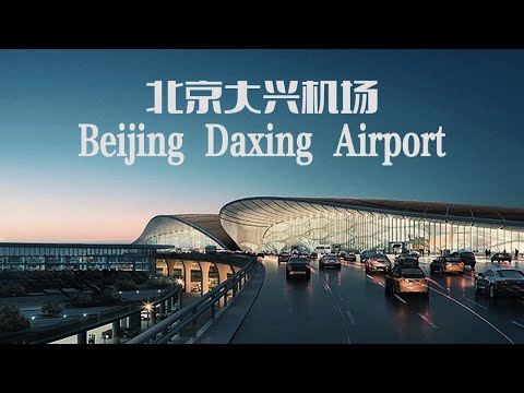 [4K] Departure and arrival from Beijing Daxing Airport, which is called a "Super Project".