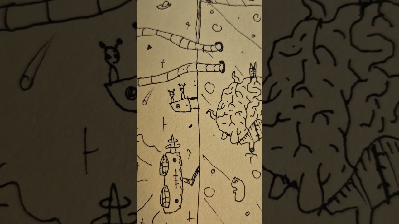 Close up ALIEN Invasion