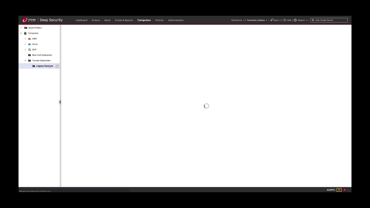 Cloud One – Workload Security for cloud migration Demo