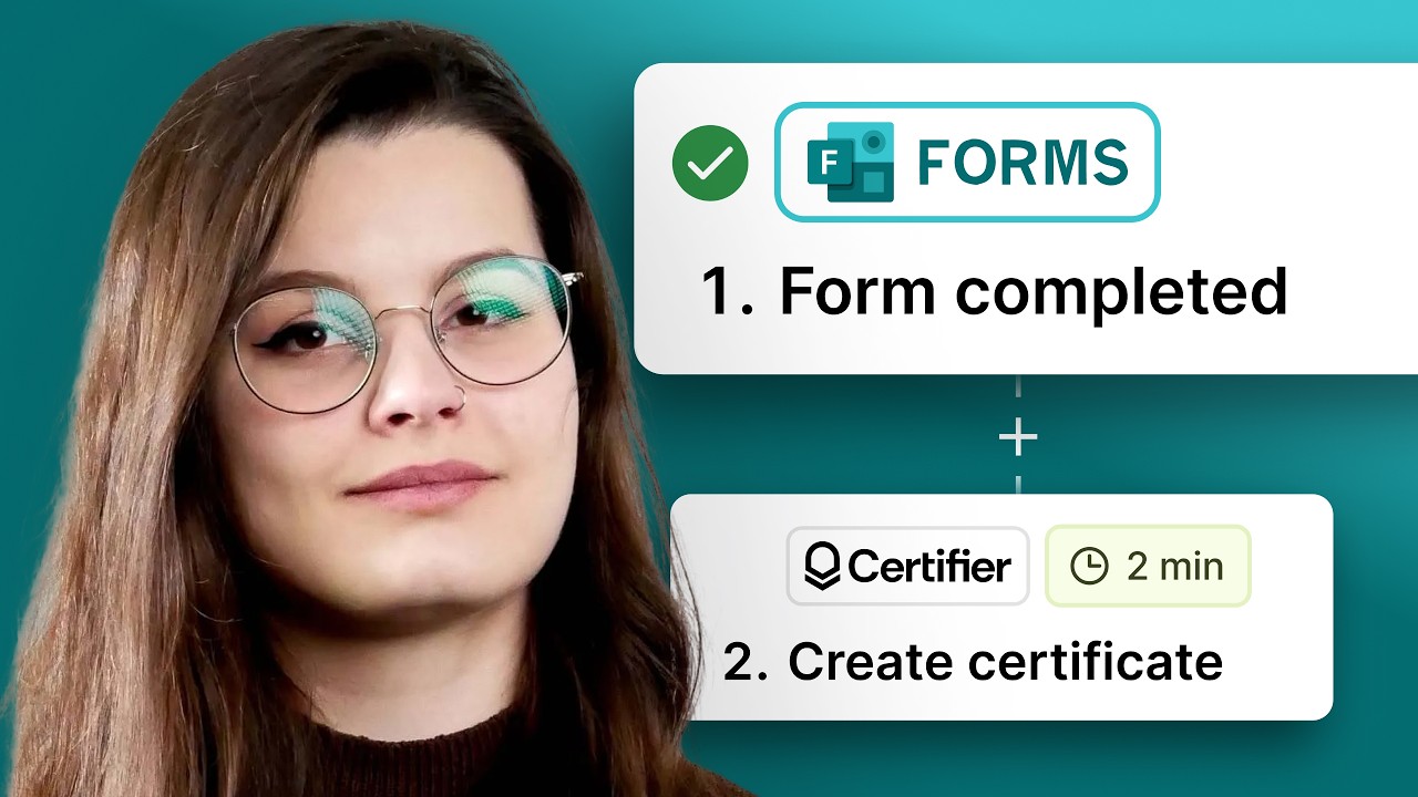 How to Auto-Generate Certificates from Microsoft Forms!