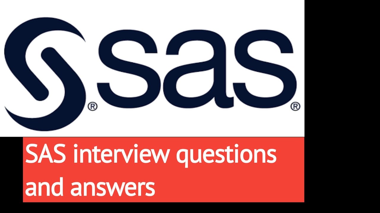 SAS interview questions and answers