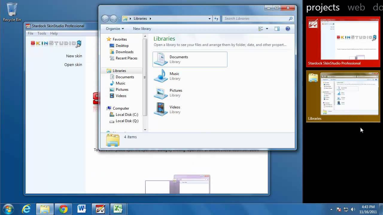 Stardock Tiles Pages