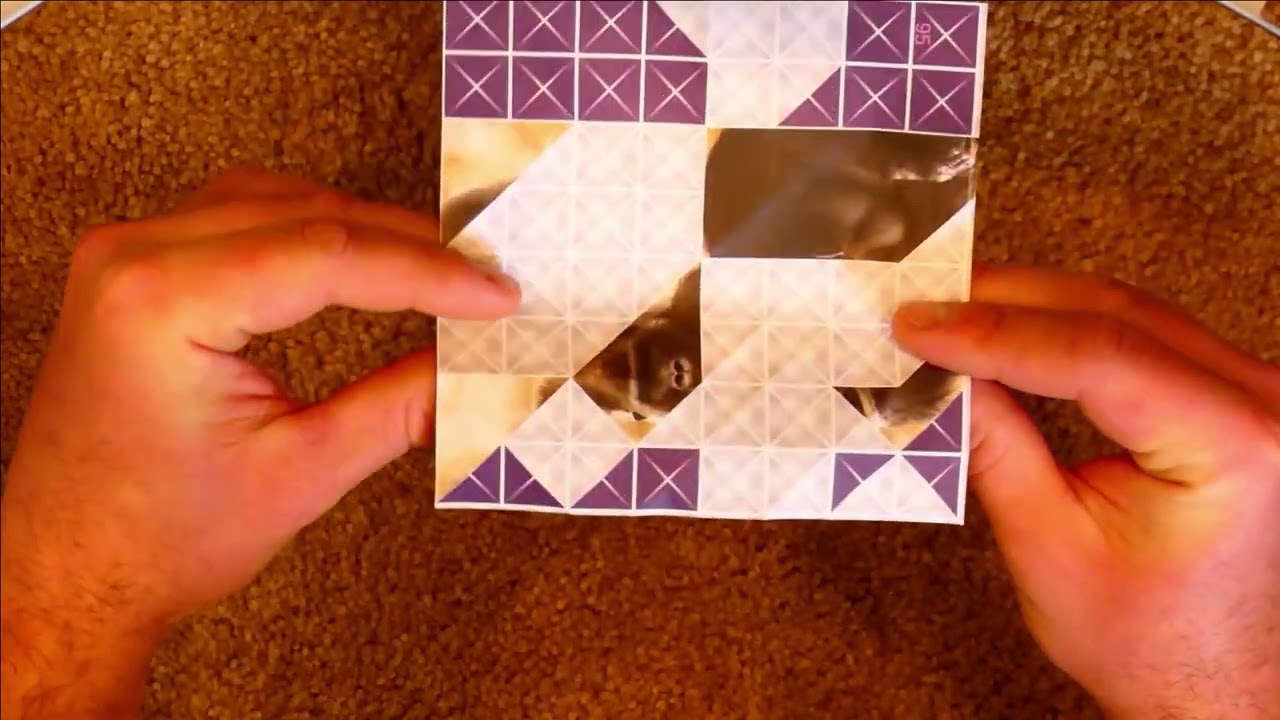 Foldology Origami Puzzles - Solution for #95