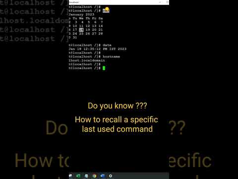 Recall a specific last used command 🤔🤔🤔 #trending #sort #viralshorts