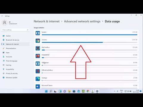 How To Check Internet Data Usage In Windows 11