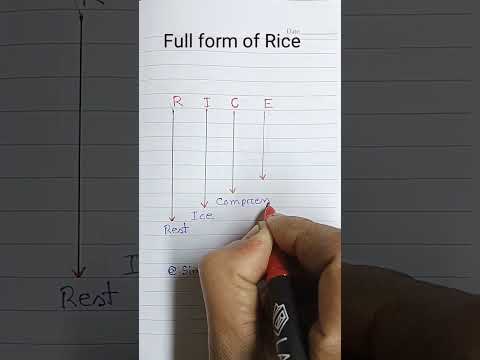 Full form of Rice# reels# shorts# ytshorts# education# learning# simple English with pranay# class#