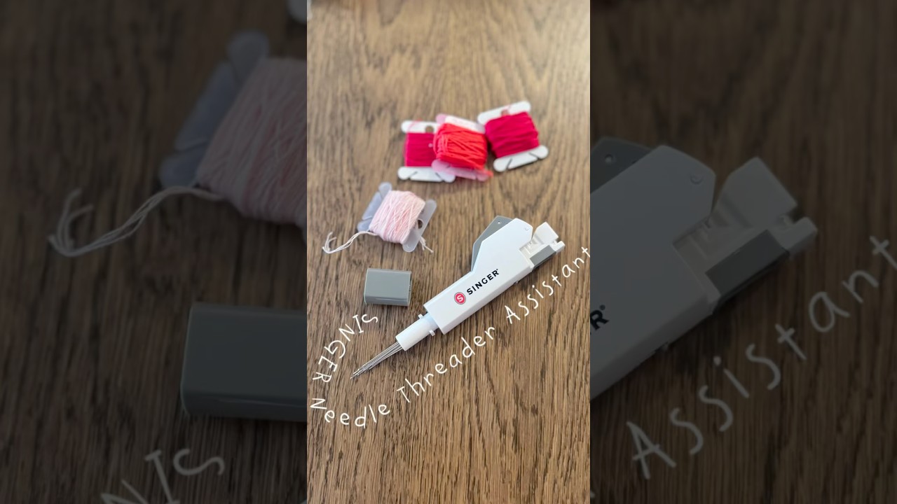 🪡Singer Needle Threader Assistant🪡. #singer #diycrafts #fieltro