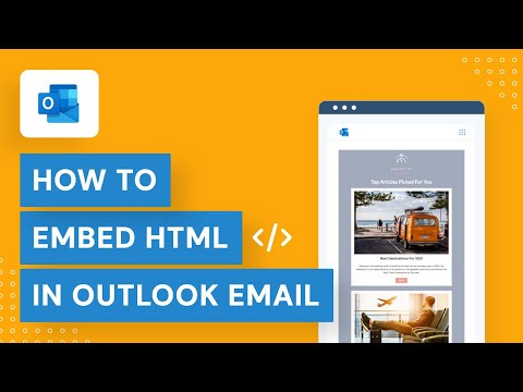 How to Embed HTML in Outlook Email