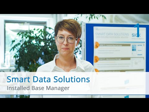 Explaining the Installed Base Manager (Step 1 of 4) | Smart Data Solutions | SICK AG