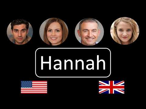 How to pronounce Hannah
