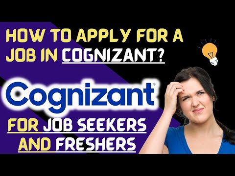 How to apply for a job at COGNIZANT? | INDIA| USA | AUS | Freshers | Experienced | COGNIZANT GLOBAL