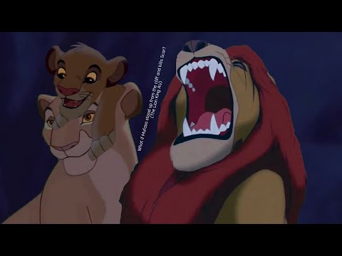 What if Mufasa stood up from the cliff and kills Scar? (The Lion King AU)