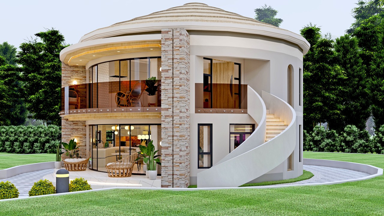 Beautiful Roundavel Double storey | Peaceful Rural Life - 3 Bedrooms