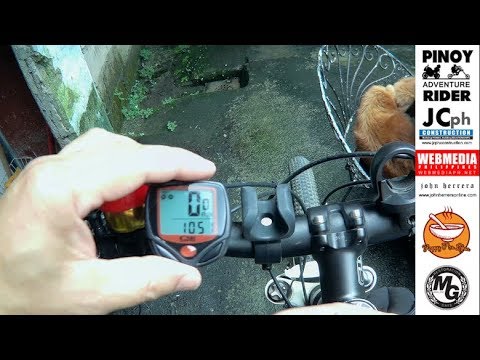 Installing / Setup of CYCLE COMPUTER | Pinoy Adventure Rider