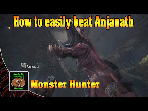 Monster Hunter World - How to beat Anjanath Solo