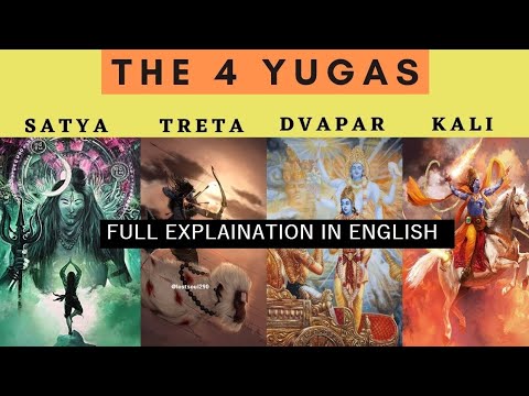 The 4 Yugas Full Explaination | English - Hindi | History of Yuga #yuga #chakra