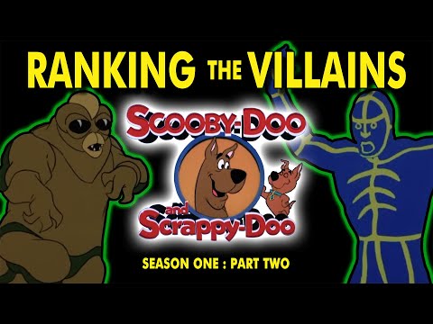 Ranking the Villains | Scooby-Doo & Scrappy-Doo | Season 1 Part 2