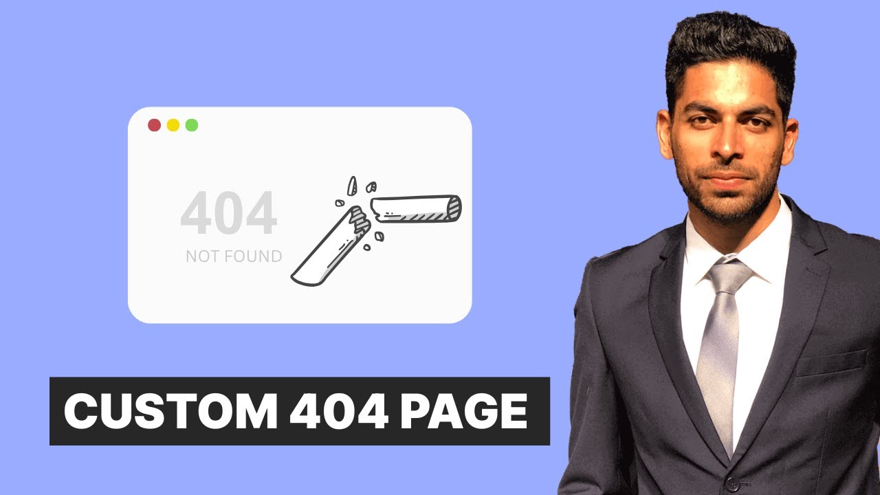 How to Create a Custom 404 Page in WordPress