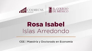 Islas Arredondo, Rosa Isabel - Colmecas alumni