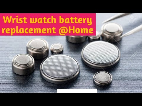 Wrist watch battery changing@Home /SR626SW Batteries /Energizer 377/376/Wristwatch batteries