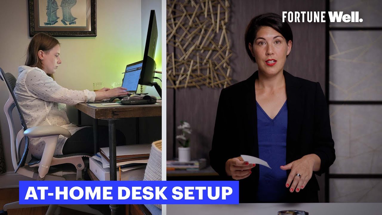 How To Improve Your At-Home Desk Setup | Fortune Well