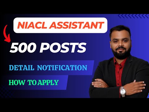 NIACL Assistant Recruitment 2024 – Apply Online for 500 Posts