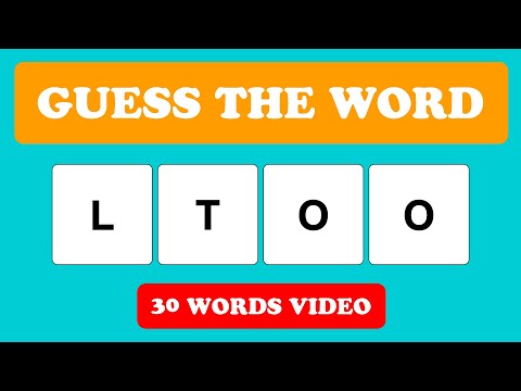 Scrambled Words Challenge #145