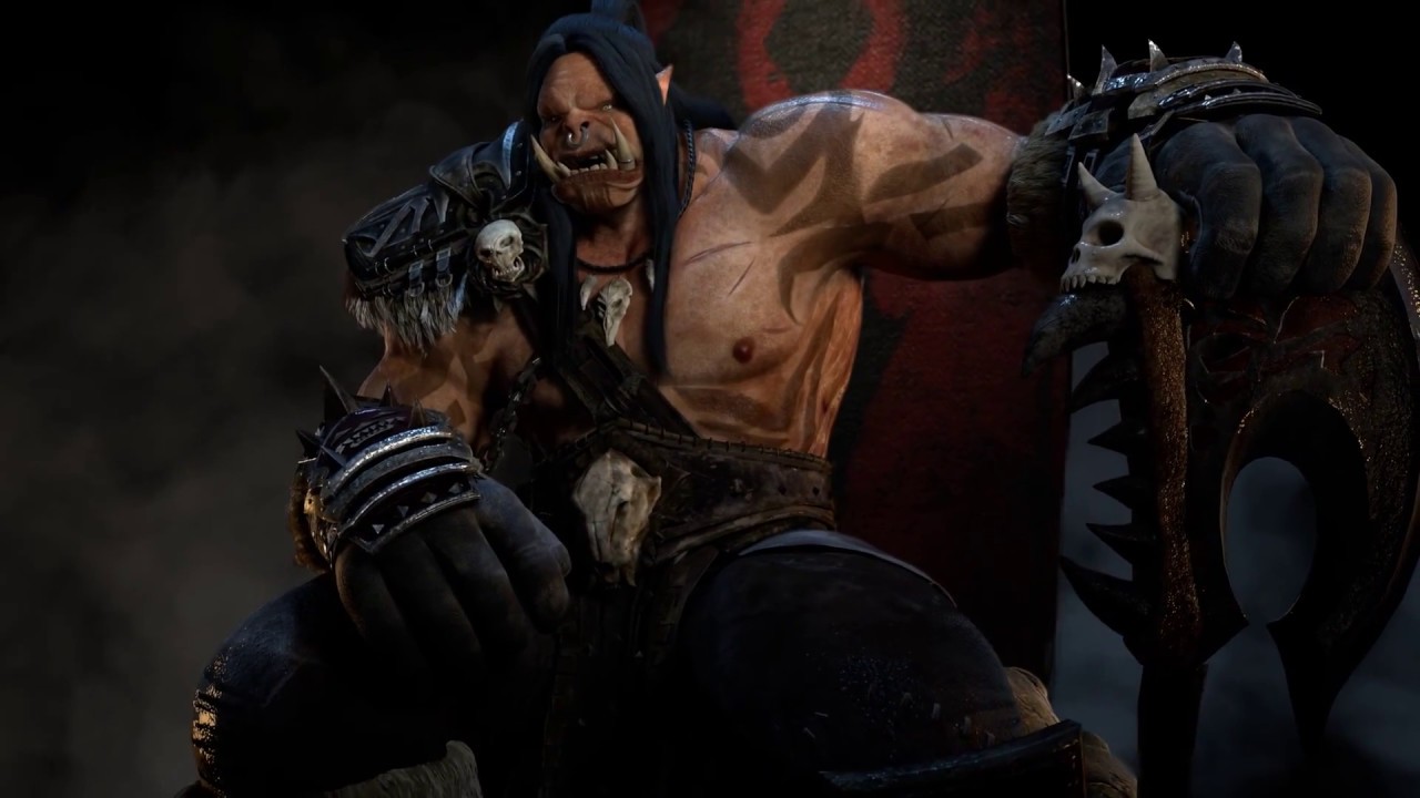 Grommash Hellscream 3d modeling