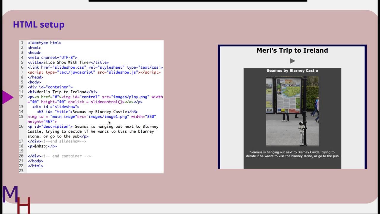 merihelp.net: JavaScript timed slideshow.mp4
