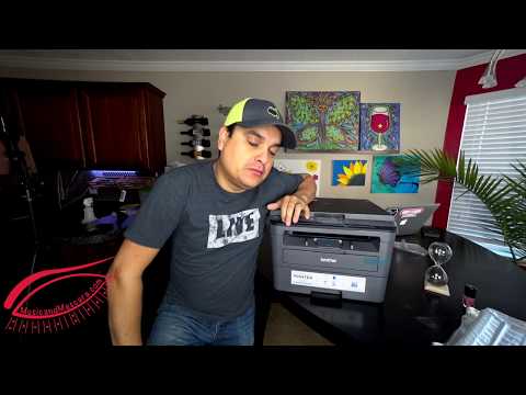 Brother HL- 2390 DW Laser Printer Unboxing and Setup Review