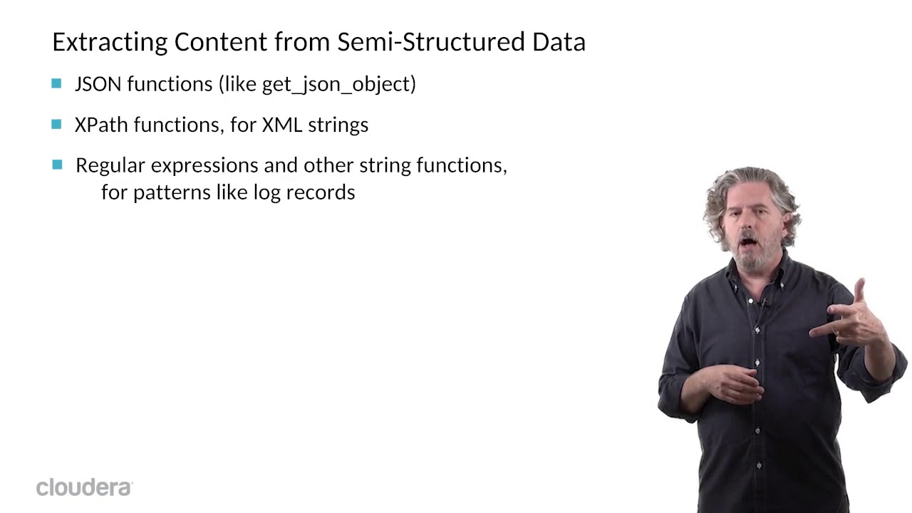 SQL and Semi-structured Data - Foundations for Big Data Analysis with SQL