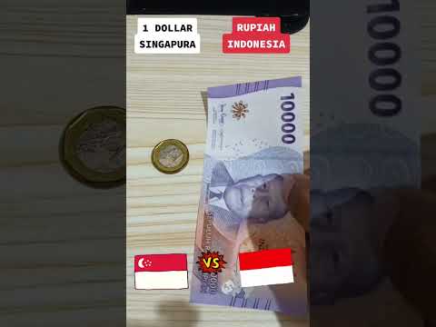 Kurs Mata Uang 1 Dollar Singapura Ke Rupiah Indonesia