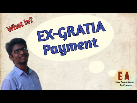 EX-Gratia Payment l Meaning l Explanation l Tamil l By Pradeep Rishikesavan