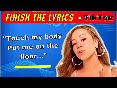 Finish the Lyrics Popular TikTok Songs | Music Quiz