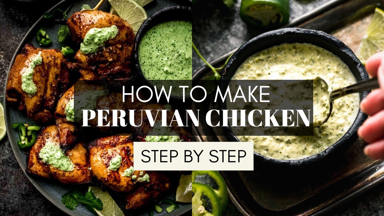 Peruvian Chicken with Aji Verde