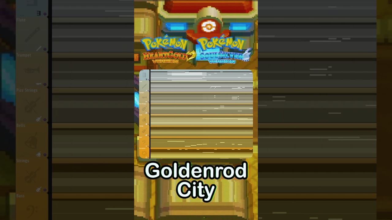 Goldenrod City (Pokémon HGSS) - FL Studio Breakdown