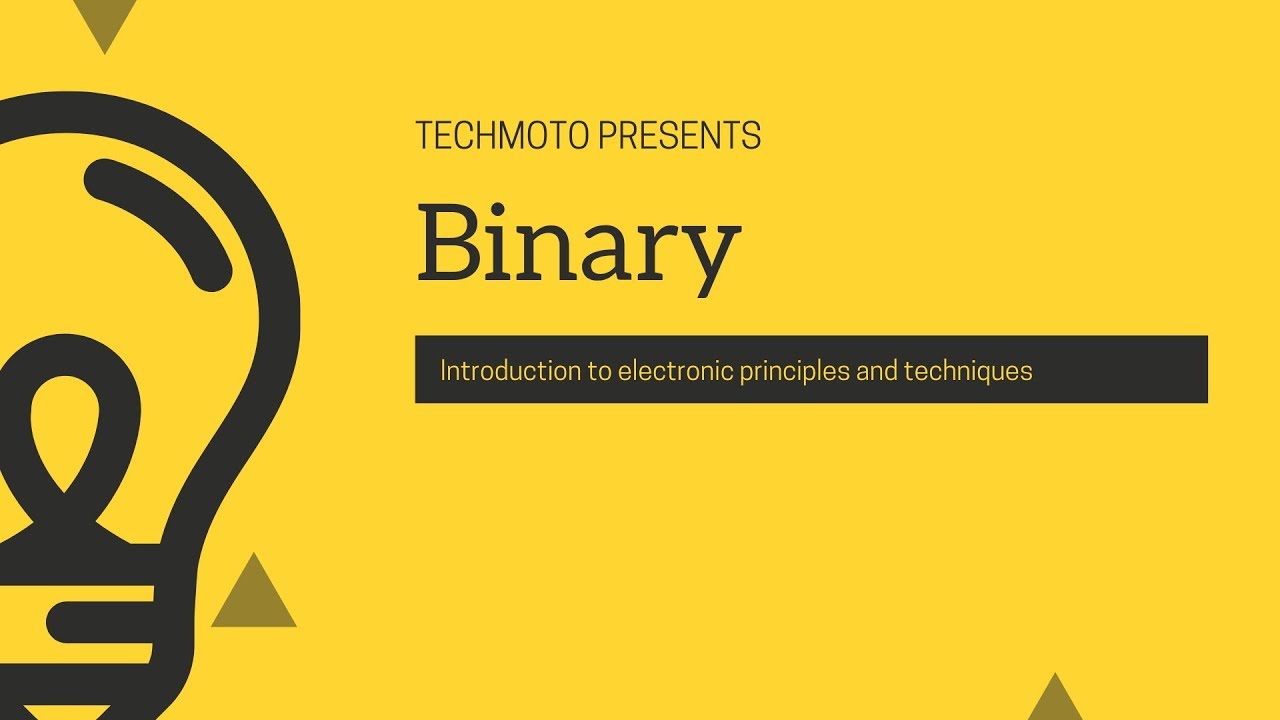 Beginners Electronics - Binary