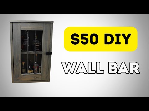 Father’s Day Gift He’ll Never Forget – DIY Whiskey Bar Build