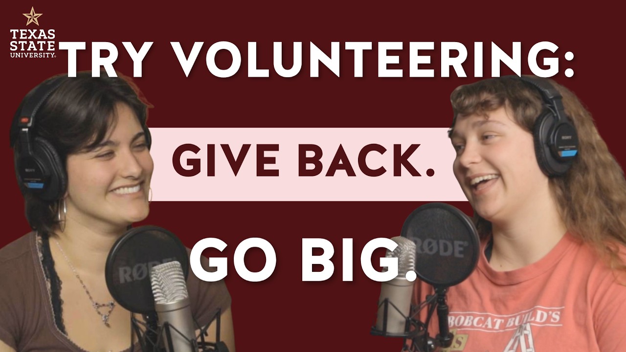 Try Volunteering: Inside Texas State’s Biggest Community Service Event (Bobcat Build's Big Event)