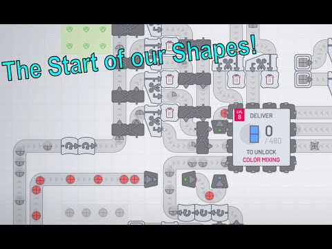 Steam Community :: Video :: 'Shapez Playthrough' Episode 1