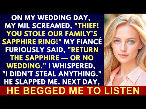 On My Wedding Day, My MIL Accused Me Of Theft — My Fiancé Slapped Me Before Everyone
