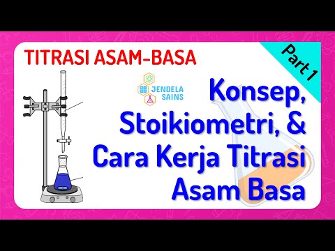 Titrasi Asam-Basa • Part 1: Konsep, Stoikiometri, dan Cara Kerja Titrasi Asam Basa