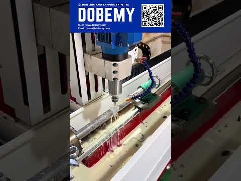 1.2mm stainless steel round tube high speed #drill machine